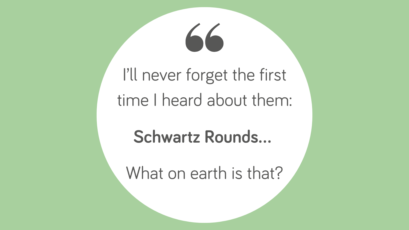 Changing organisational cultures: Evolutionary Schwartz Rounds - Point ...